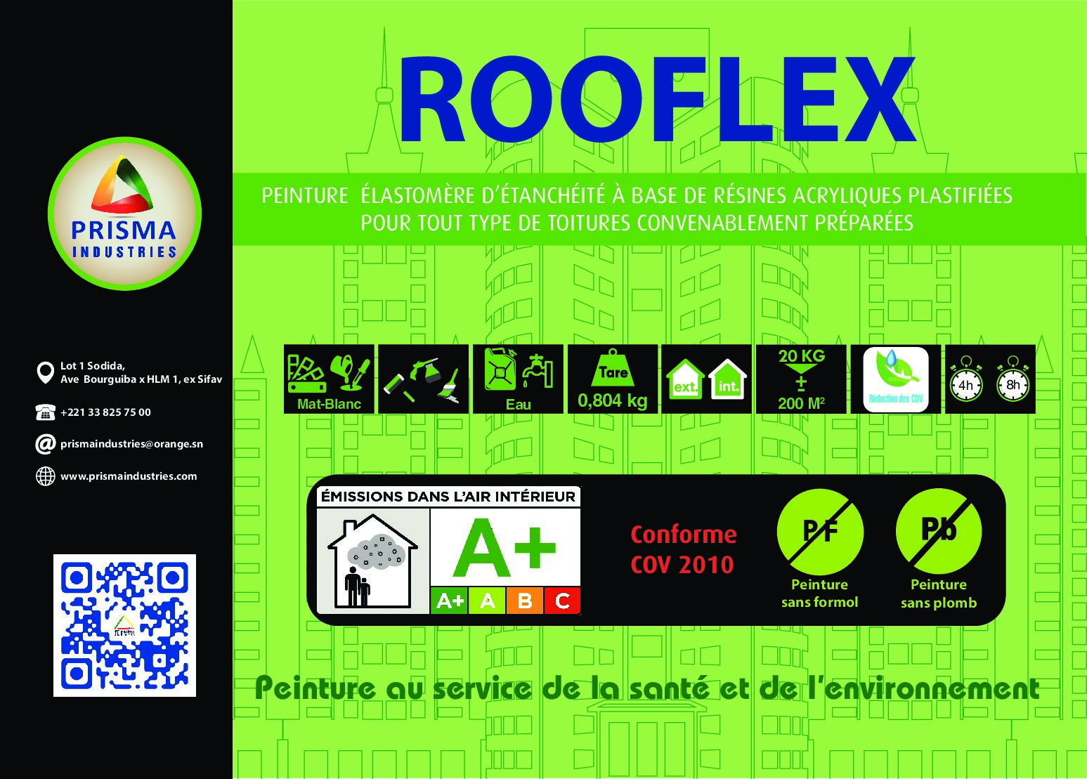 PRISMA ROOF- FLEX - Prisma Industries